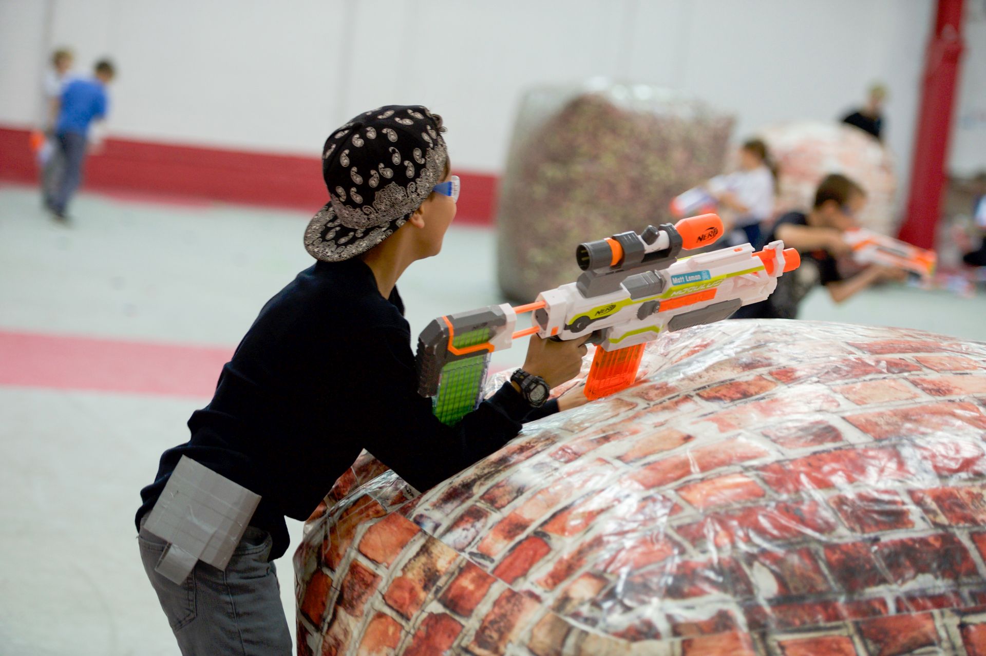 NERF parties in Montreal for kids, teens and adults - Battle NERF Hero